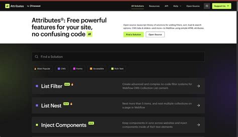 Finsweet Releases Attributes V2 For No Code Builders Musawir Raji Posted On The Topic Linkedin