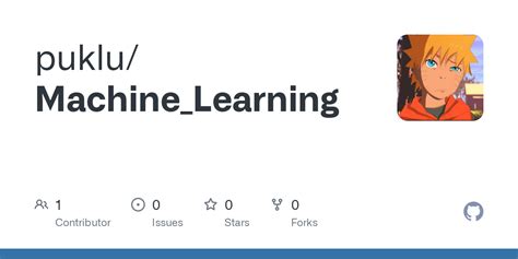 GitHub Puklu Machine Learning