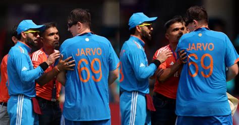 Ind Vs Aus Famous Pitch Invader From England Jarvo Invades Pitch