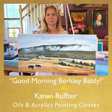 Karen Ruffner Good Morning Berkley Baldy 2022 Clina Polloni Art