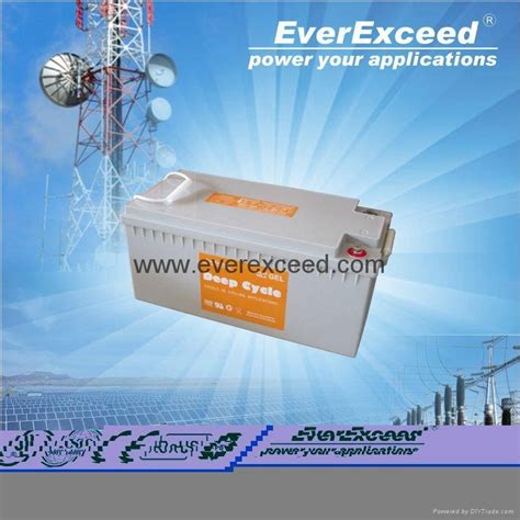 EverExceed Deep Cycle Gel Range VRLA Battery E8G26 12 E8GGC2 United