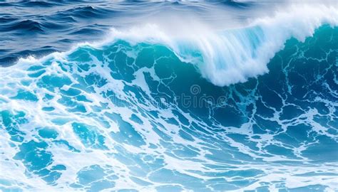 Ocean Wave Power And Beauty Stock Illustration Illustration Of Power Powerful 352858807