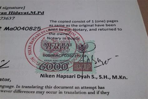Inilah Cara Tanda Tangan Di Atas Materai Yang Benar In English IMAGESEE