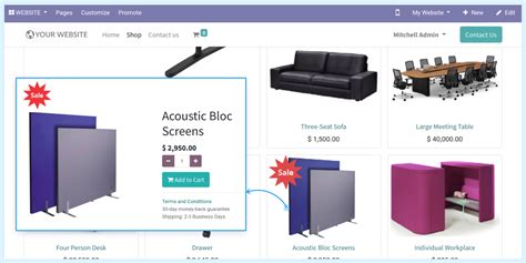 Odoo Website Product Labels And Stickers WebKul