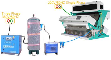 Coffee Bean Sesame Seeds Color Sorter Machine With SMC Ejector