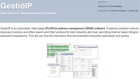 Keep Track Of Ip Addresses Automatically With Gestioip Virtualization Howto