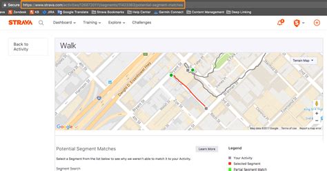 Segment Matching Issues Strava Support