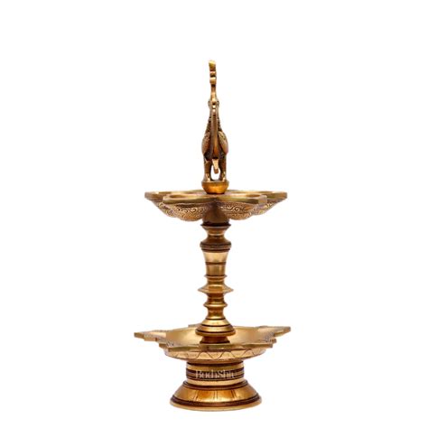 Brass Superfine Peacock Lamp 15