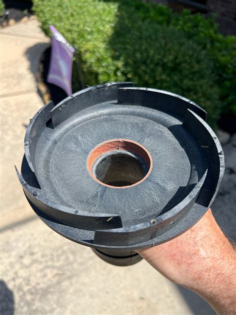 Waterfall Pump Failed Should The Pump Diffuser Ring Be Rusted Is This