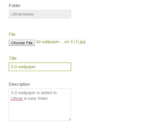 Liferay Is Easy Document And Media Portlet In Liferay