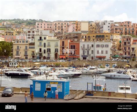 Pozzuoli Puteoli Town And The Harbour Naples Campania South Of Italy Europe Stock Photo