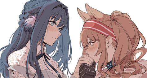 Angelina And Astesia Arknights Drawn By Maiqo Danbooru