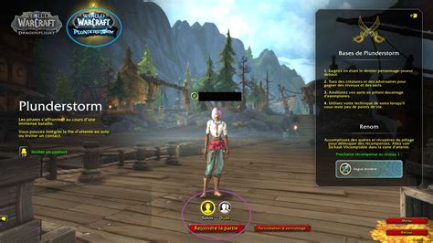 WoW Plunderstorm Comment Lancer Une Partie World Of Warcraft