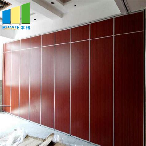 Acoustic Folding Banquet Hall Partition Sliding Movable Operable Walls