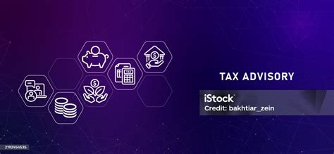 세무 자문 컨설턴트 자문 컨설팅 서비스 소득 공제 그래디언트 헤더 책임 법적 규제 전략 구매에 대한 스톡 벡터 아트 및 기타