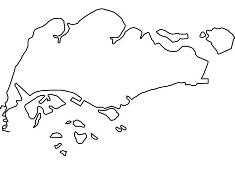 Printable Singapore Map Printablelib