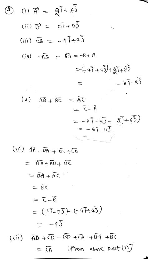 Solved Part 2 The Figure Below Shows Five Named Points A B C D