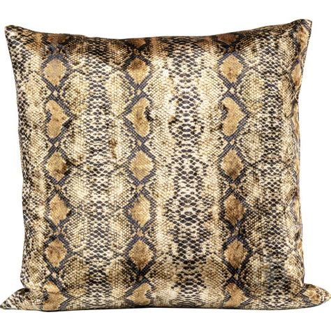 ᐉ Подушка Змея 45x45 см золотой KARE Design • Купить в Киеве, Украине ...