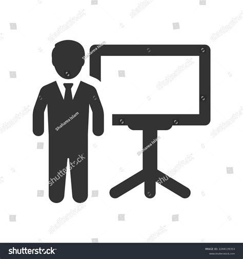 Training Session Icon Vector Graphics Stock Vector Royalty Free 2244139353 Shutterstock