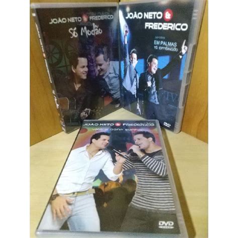 Dvds Novos João Neto And Frederico Ao Vivo Em Palmas Só Modão