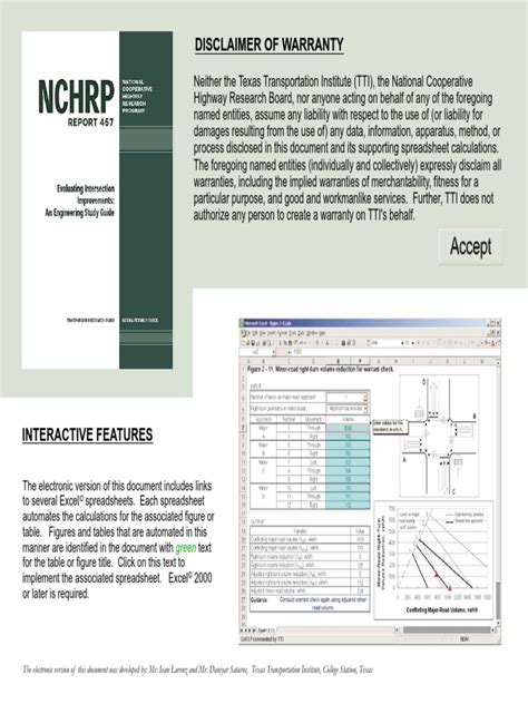 Nchrp Report 457 Pdf Pdf Traffic Simulation