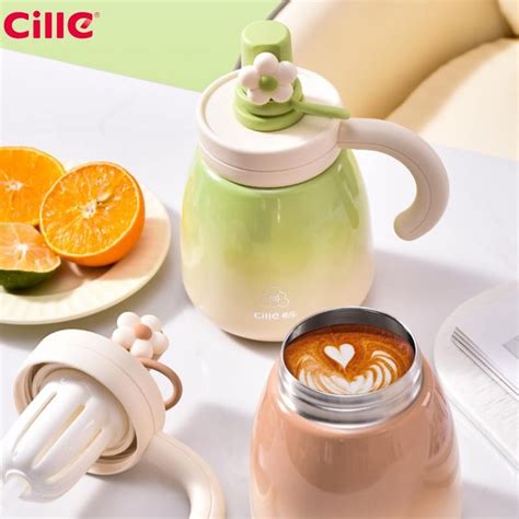 Cille 930ml 316 Stainless Steel And Tritan Water Botol Air Bpa Free With