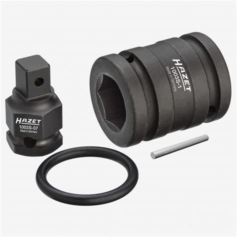 Hazet 1007s 7 4 Impact Adapter Reducer Set 3 4 Square Recess To 1 2