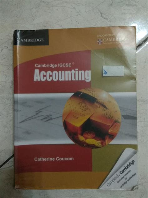 Cambridge Igcse Accounting Textbook Hobbies And Toys Books And Magazines