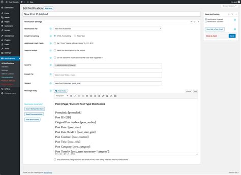 Edit Your WordPress Emails Better Notifications For WP
