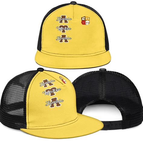 Fraternity Trucker Hat Lambda Upsilon Lambda Trucker Hat Original