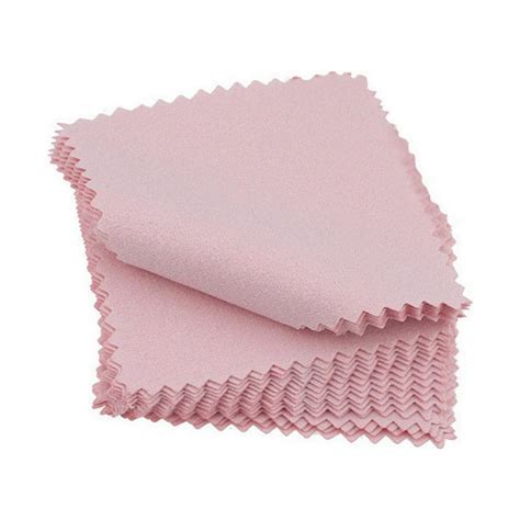 Injueey 100 Piezas De Paño Para Pulir Joyas Paños De Limpieza De