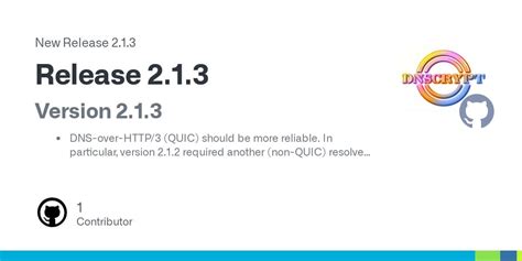 dnscrypt proxy 2 1 3 released r dnscrypt