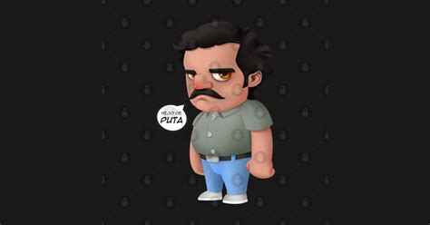 PABLO ESCOBAR Narcos Sticker TeePublic