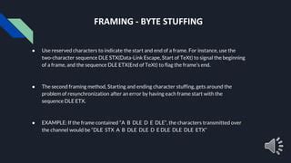 Introduction To Data Link Layer PPT