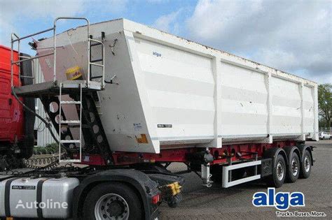 Langendorf NW 3 Stahl 55m³ Alu Felgen SAF Luft Lift tipper semi