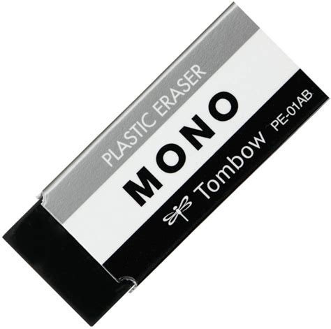 【楽天市場】トンボ鉛筆 Mono 消しゴム モノpe01 ブラック Pe 01ab 学習 事務 製図 デッサン 塾 おけいこ：アン・ロザージュ