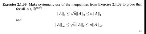 Solved Exercise 2 1 33 Make Systematic Use Of The Chegg