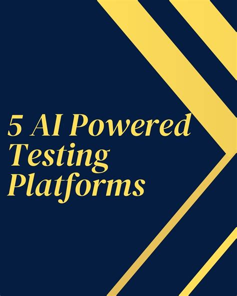 Introducing 5 Ai Powered Testing Platforms By George Ukkuru Dec