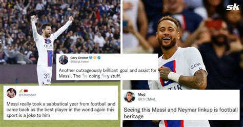 Twitter Goes Wild As Lionel Messi Produces Outstanding Display In Thrilling PSG Win Against