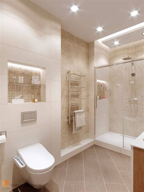 Фото душевая из проекта «Квартира с современном стиле ЖК «Приморский квартал 131 кв м