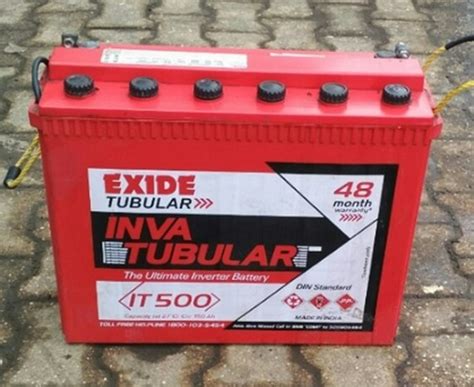 Exide Inva Tubular Inverter Batteries Nominal Voltage Volt V At Best Price In Nashik