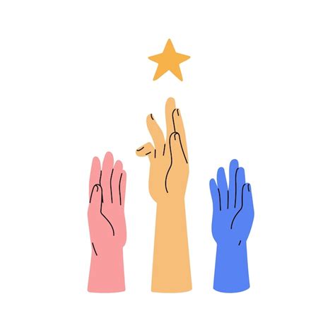 손모양 일러스트 이미지 Freepik에서 무료 다운로드