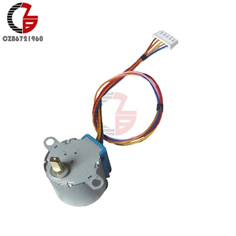 Động Cơ Bước Giảm Tốc 28byj 48 Dc 5v 4 Pha Kèm Dây Cáp 30cm Dupont Cho