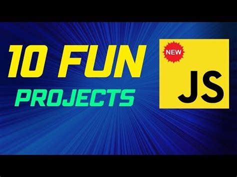 10 HTML CSS JavaScript projects (HTML5, CSS3, vanilla JavaScript) [2023] - YouTube