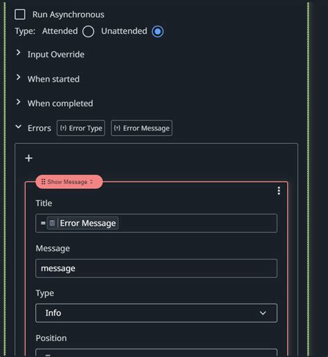 Error Handling In Apps From Faulted Process Apps Uipath Community Forum