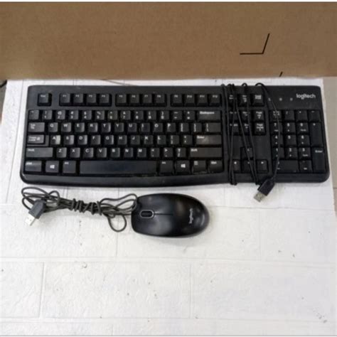 Jual Keyboard Mouse Logitec Billup Dan Mulus Shopee Indonesia