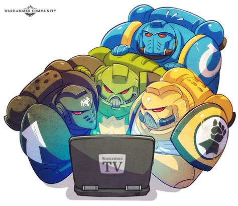 Qué estarán viendo y por qué el UltraMarine está avergonzado r Warhammer kEsp