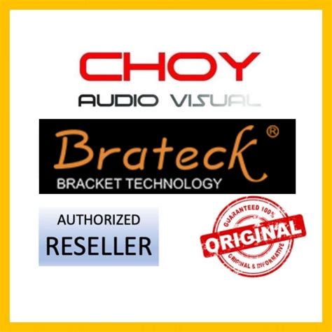 Brateck PLB-CE-1044-01 Heavy-Duty TV Ceiling Mount - Choy Audio Visual