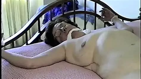 Hooded 72 Yr Old Granny With Tits Tied Gets Spit Roasted Hogtied