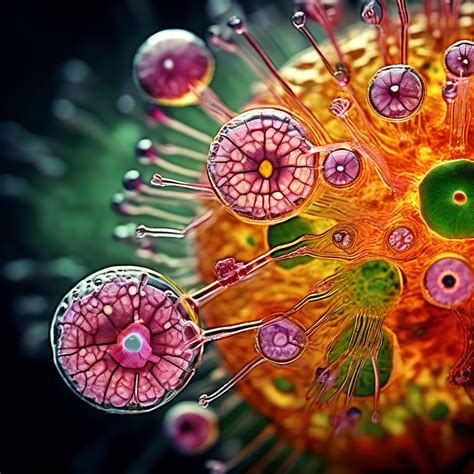 Cell under the lens of a biological microscope by 민선영 Playground